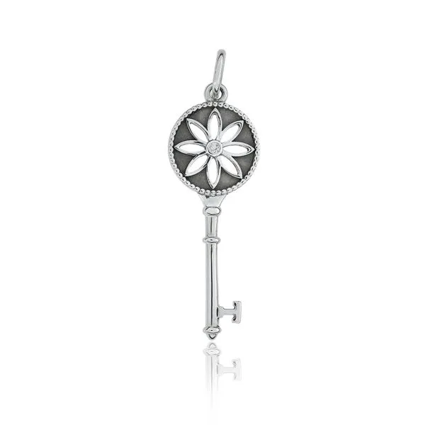 Tiffany daisy key necklace store